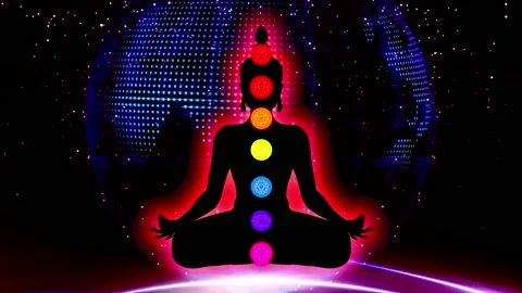 Meditation Animation, Positive Healing e... | Stock Video | Pond5