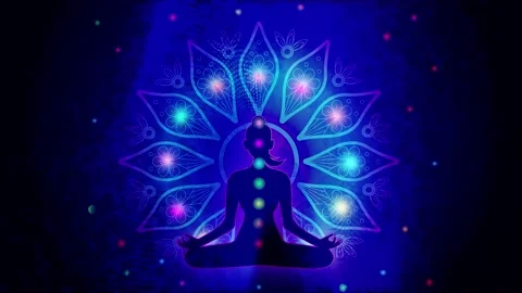 Meditation Animation, Positive Healing e... | Stock Video | Pond5