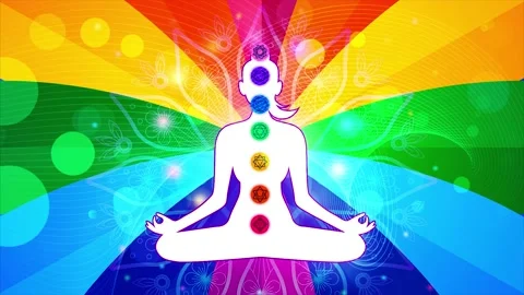 Meditation Animation, Positive Healing e... | Stock Video | Pond5