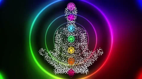 Meditation Animation, Positive Healing e... | Stock Video | Pond5