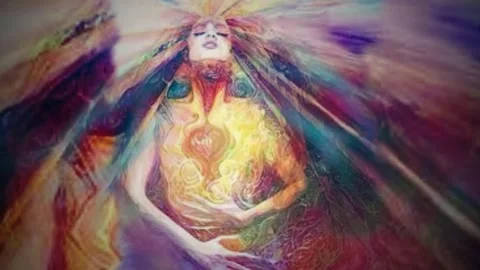 Meditation background HD loopable kundal... | Stock Video | Pond5