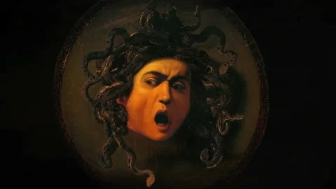 Medusa, an animated painting by the Ital... | Stock Video | Pond5
