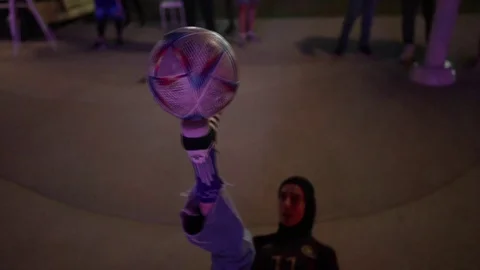 Meet Maymi Asgari, the viral freestyle s... | Stock Video | Pond5