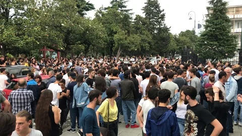 Crowd Meeting Stock Video Footage | Royalty Free Crowd Meeting Videos ...