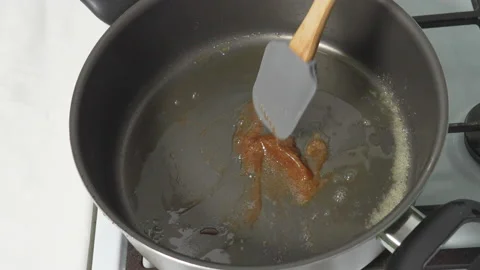 Caramel Melted Stock Footage ~ Royalty Free Stock Videos | Pond5