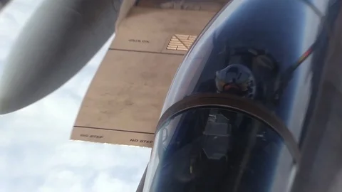 Members of the 93rd Air Refueling Wing p... | Stock Video | Pond5