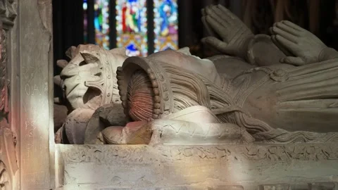 The memorial tomb of Lord and Lady Tipto... | Stock Video | Pond5