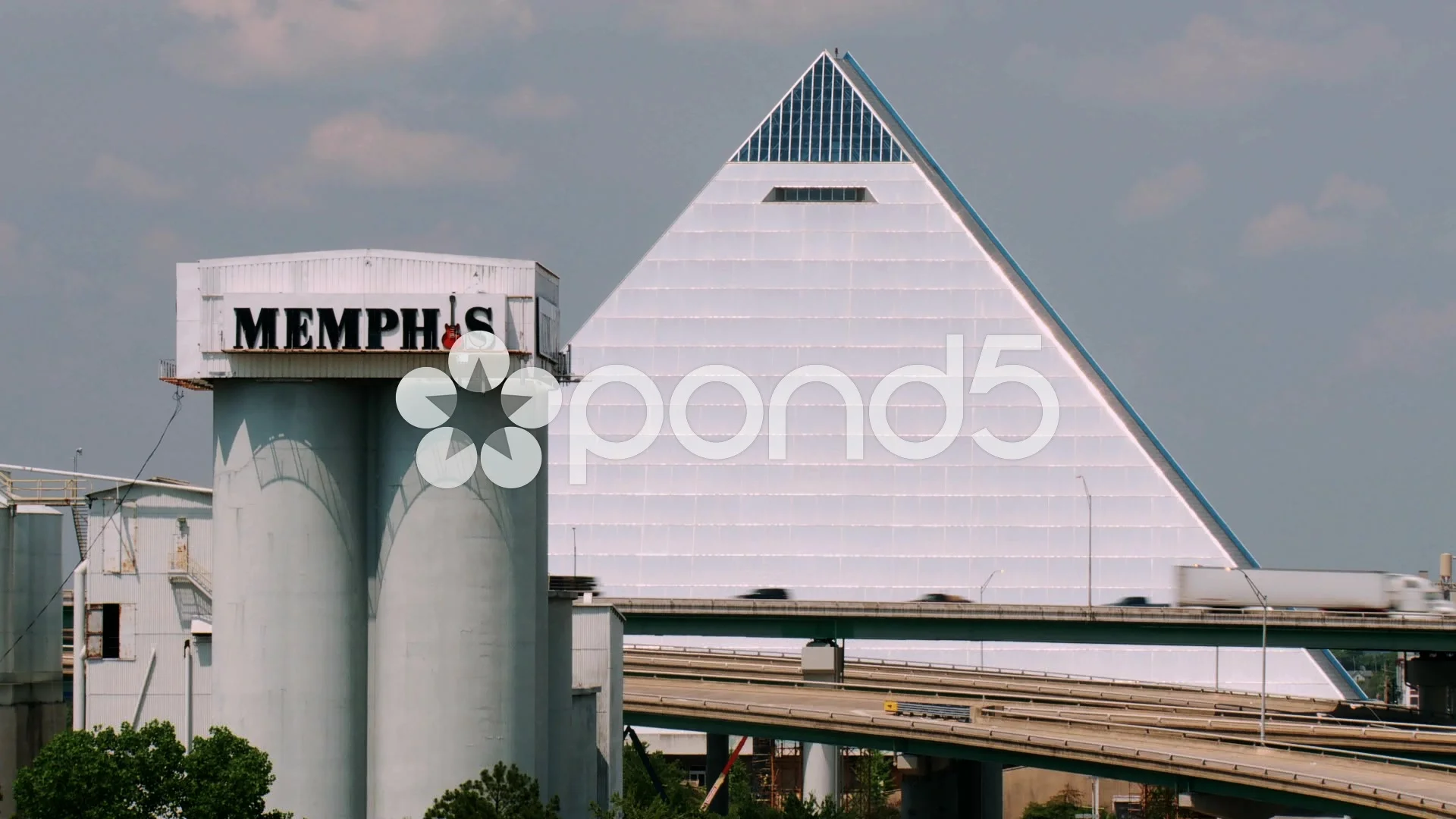 Memphis Tennessee Pyramid Wallpaper