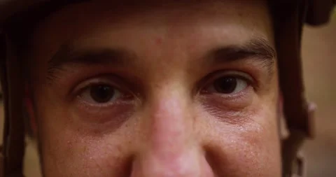 men's eyes tired sweaty eyes. change of ... | Stock Video | Pond5