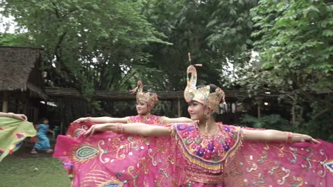 Merak Peacock Traditional Dance Indonesi... | Stock Video | Pond5