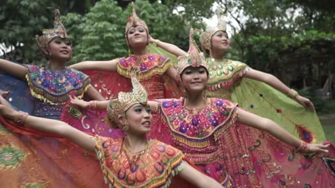 Merak Peacock Traditional Dance Indonesi... | Stock Video | Pond5