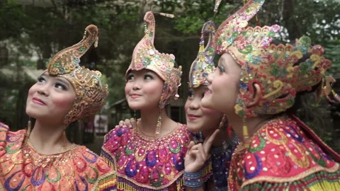 Merak Peacock Traditional Dance Indonesi... | Stock Video | Pond5