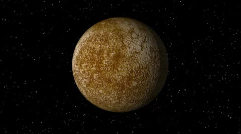 Mercury Rotating Seamless Loop 4K UHD | Stock Video | Pond5