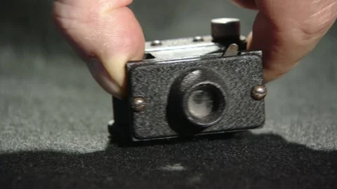 Merlin SOE Miniature Camera - World War ... | Stock Video | Pond5