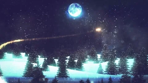 Merry Christmas animation | Stock Video | Pond5