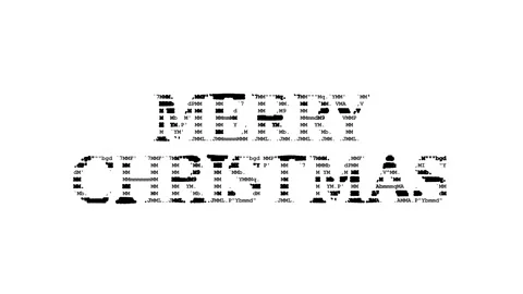 Merry christmas ascii word animation on ... | Stock Video | Pond5