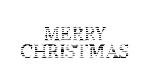 Merry christmas ascii word animation loo... | Stock Video | Pond5
