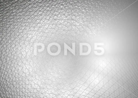 Mesh gray unusual structure on a gradient background . 3d. Illustration ...