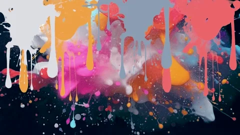 Paint Drip Stock Footage ~ Royalty Free Stock Videos | Pond5