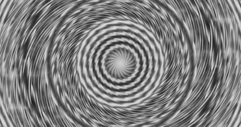 Mesmerizing Motion: Endless B&W Swirls f... | Stock Video | Pond5