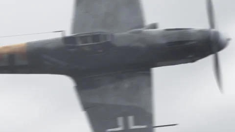 Messerschmitt Bf.109 World War II German... | Stock Video | Pond5