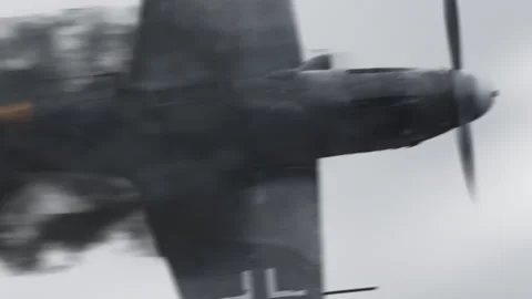 Messerschmitt Bf.109 World War II German... | Stock Video | Pond5
