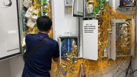 Server Wire Stock Footage ~ Royalty Free Stock Videos | Pond5