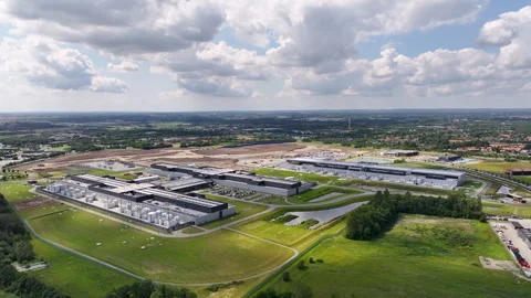 Meta Facebook Data Center | Stock Video | Pond5