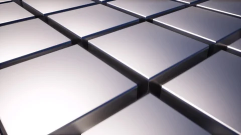 Metal boxes square blocks background. Gr... | Stock Video | Pond5