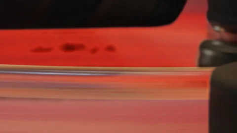 Metal forging using ring roller machine ... | Stock Video | Pond5