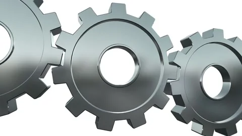 Three Gears Rotating Stock Footage ~ Royalty Free Stock Videos | Pond5