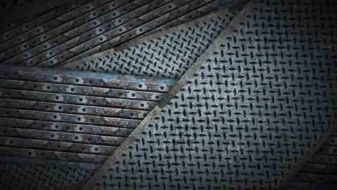 Metal Plates Shifting Zoom Background 4K... | Stock Video | Pond5