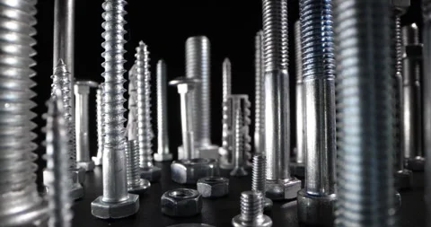 Fasteners Background Stock Footage ~ Royalty Free Stock Videos | Pond5