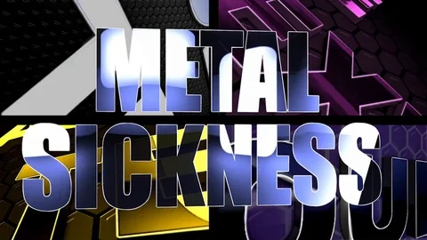 After Effects Template: METAL SICKNESS - 3D Logo #92780065