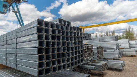 Metallic, steel or aluminum rectangular ... | Stock Video | Pond5