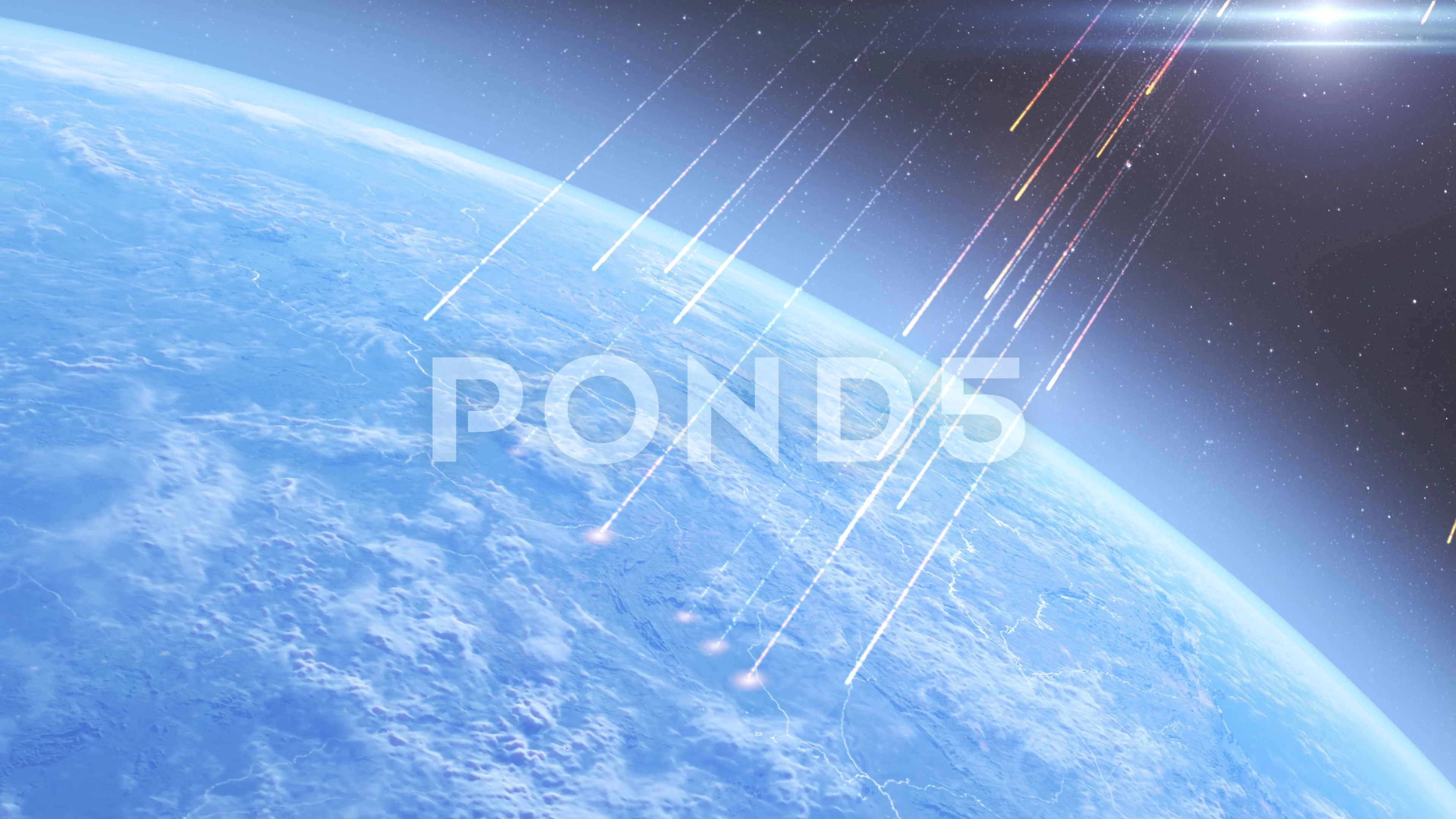 Meteor Shower Hitting Earth