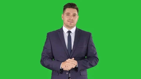 Meteorologist forecasting on a Green Scr... | Stock Video | Pond5