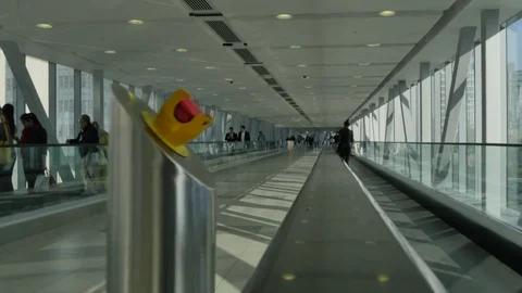 Metro Causeway link to Dubai Mall in Dow... | Stock Video | Pond5