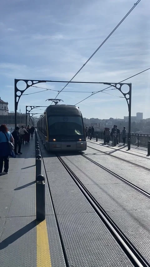 The Metro de Porto is a light rail syste... | Stock Video | Pond5