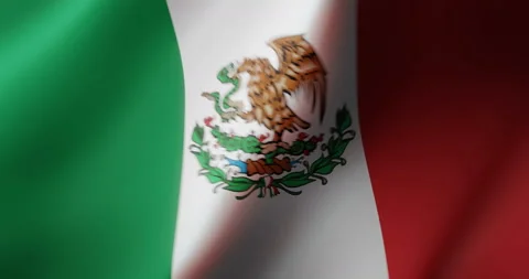 MEXICO Flag Animation, MEXICAN National... | Stock Video | Pond5