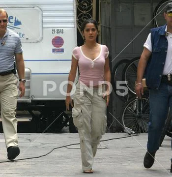 Stock Photograph: Mexico - Salma Hayek - Sep 2004 #214523797