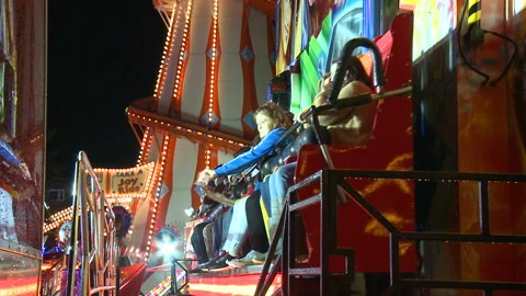 Fairground Ride Stock Footage ~ Royalty Free Stock Videos | Pond5
