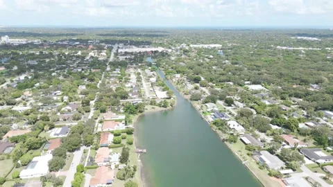 Miami Florida Skyline Kendall 33176 A mo... | Stock Video | Pond5