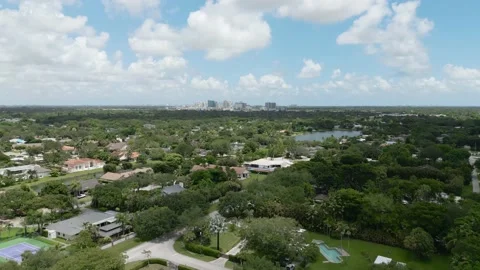 Miami Florida Skyline Kendall 33176 A mo... | Stock Video | Pond5