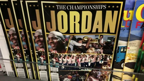 Michael Jordan Magazine, The Championshi... | Stock Video | Pond5
