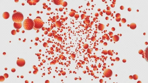 Micro Body Cell Explosion. Burst of Body... | Stock Video | Pond5