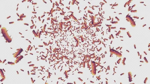 Micro Body Cell Explosion. Burst of Body... | Stock Video | Pond5