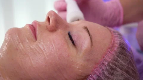 Micro current therapy. Cosmetology beaut... | Stock Video | Pond5