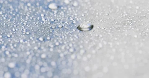 Micro video of close up of water drops w... | Stock Video | Pond5