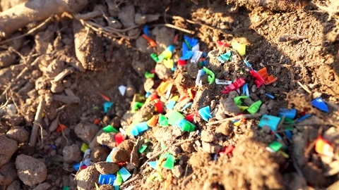 Microplastic pollution. Microplastics in... | Stock Video | Pond5